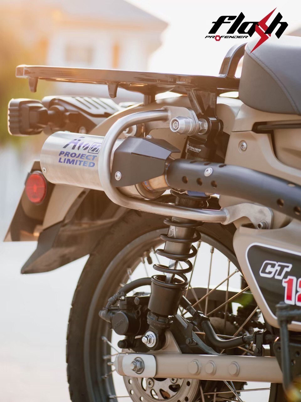 Phuộc sau PROFENDER FLASH SERIES 365MM CT125 - MN SHOP