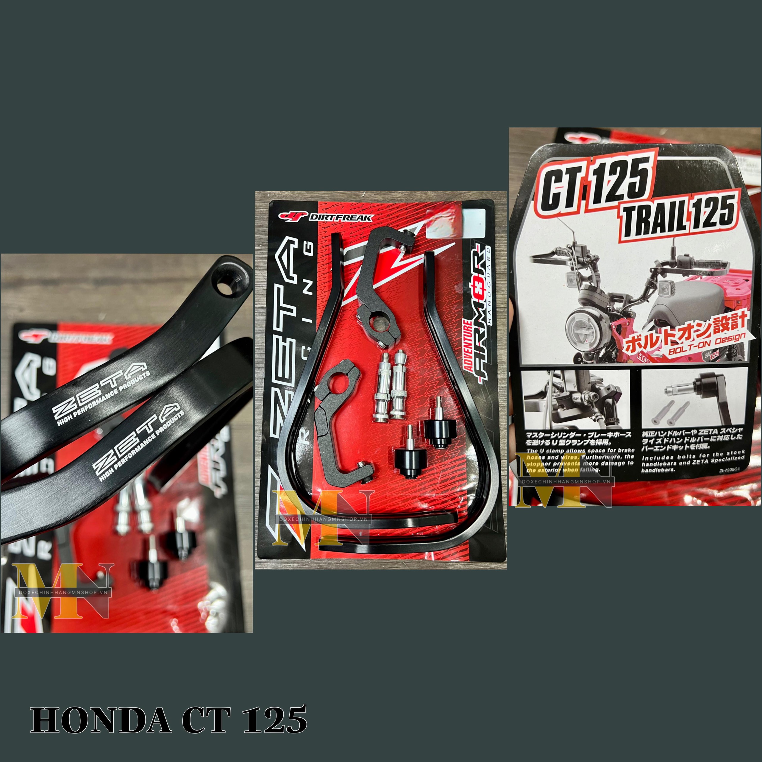 BẢO VỆ TAY LÁI CHE TAY LÁI ZETA CT 125 - MN SHOP