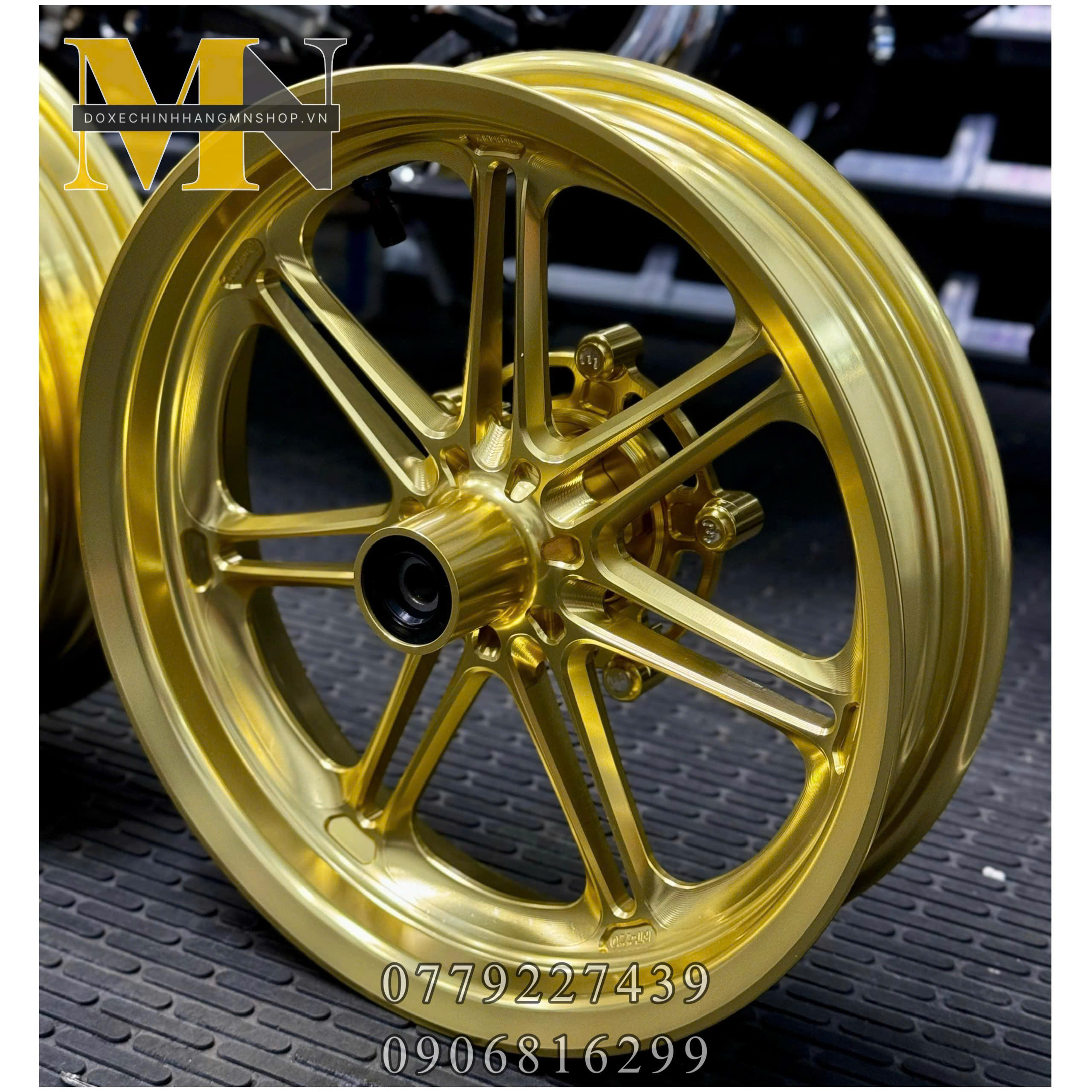 MÂM CNC NGUYÊN KHỐI MITOMO MONKEY 125 DAX 125 - MN SHOP